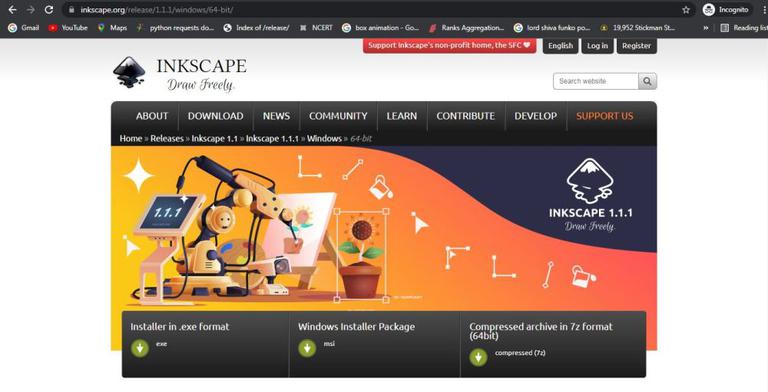 How to Download and Install Inkscape on Windows? - GeeksforGeeks