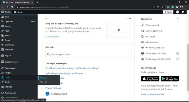 WordPress Delete Users - GeeksforGeeks
