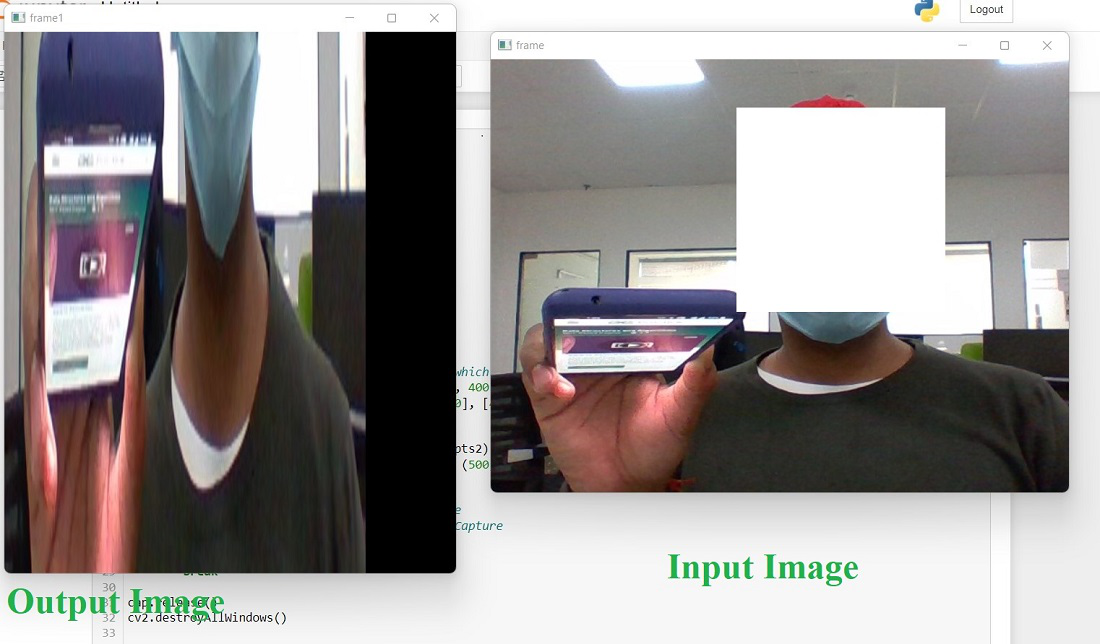 Transformation De Perspective Python OpenCV StackLima