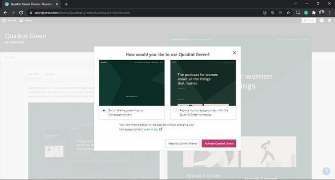 WordPress Theme Management - GeeksforGeeks