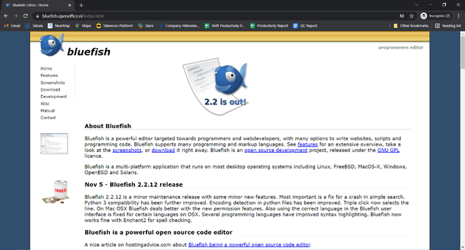 How to Download and Install Blue Fish Editor on Windows? - GeeksforGeeks