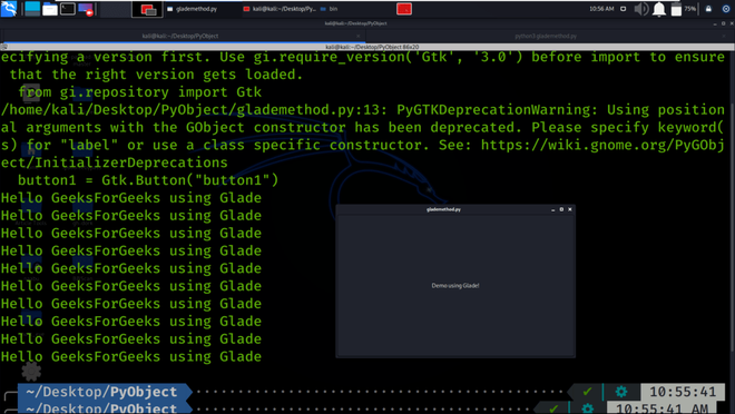 How to Create GUI Applications Under Linux Desktop Using PyGObject ...