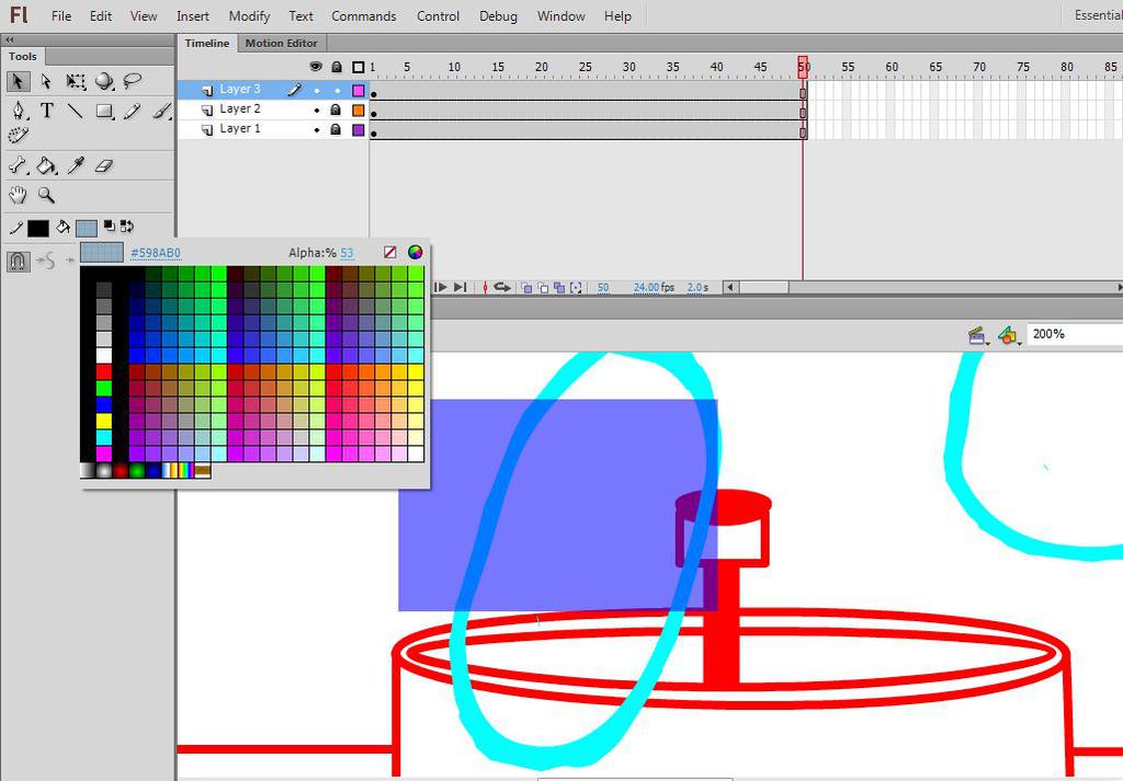 Create Fountain Animation with Flash - GeeksforGeeks
