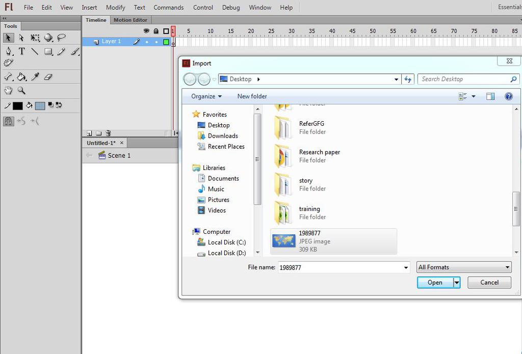 Rotating Earth Animation using Flash - GeeksforGeeks