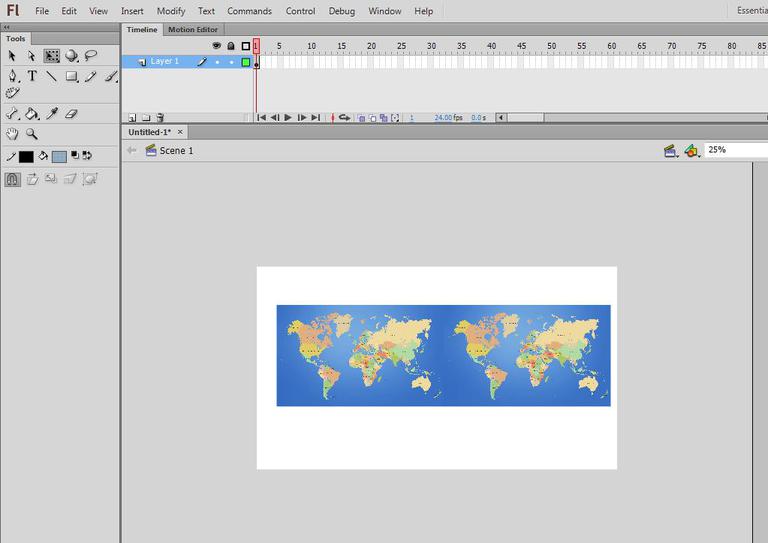 Rotating Earth Animation using Flash - GeeksforGeeks