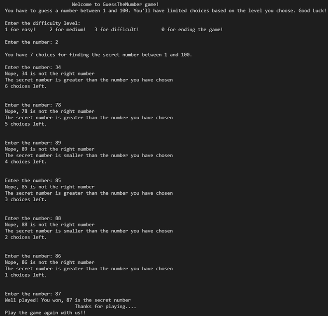 Number Guessing Game in C++ using rand() Function - GeeksforGeeks