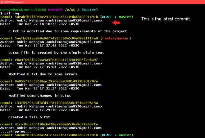 Committing In Git Geeksforgeeks