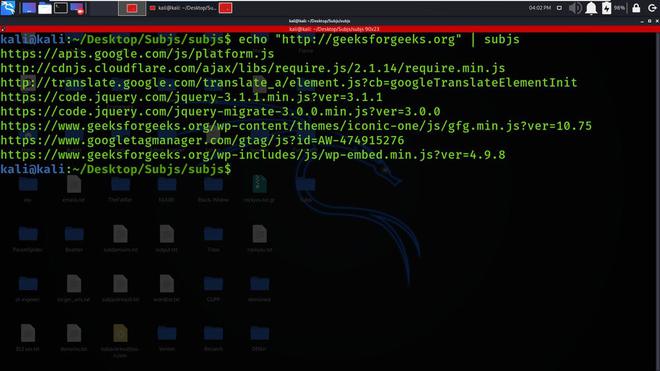 Subjs - Fetches javascript file from a list of URLS or subdomains ...