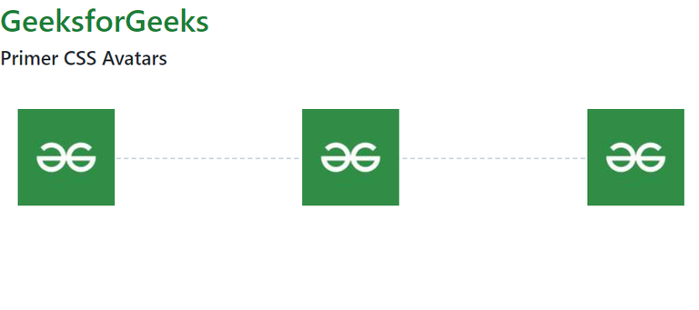Primer CSS Avatars | GeeksforGeeks