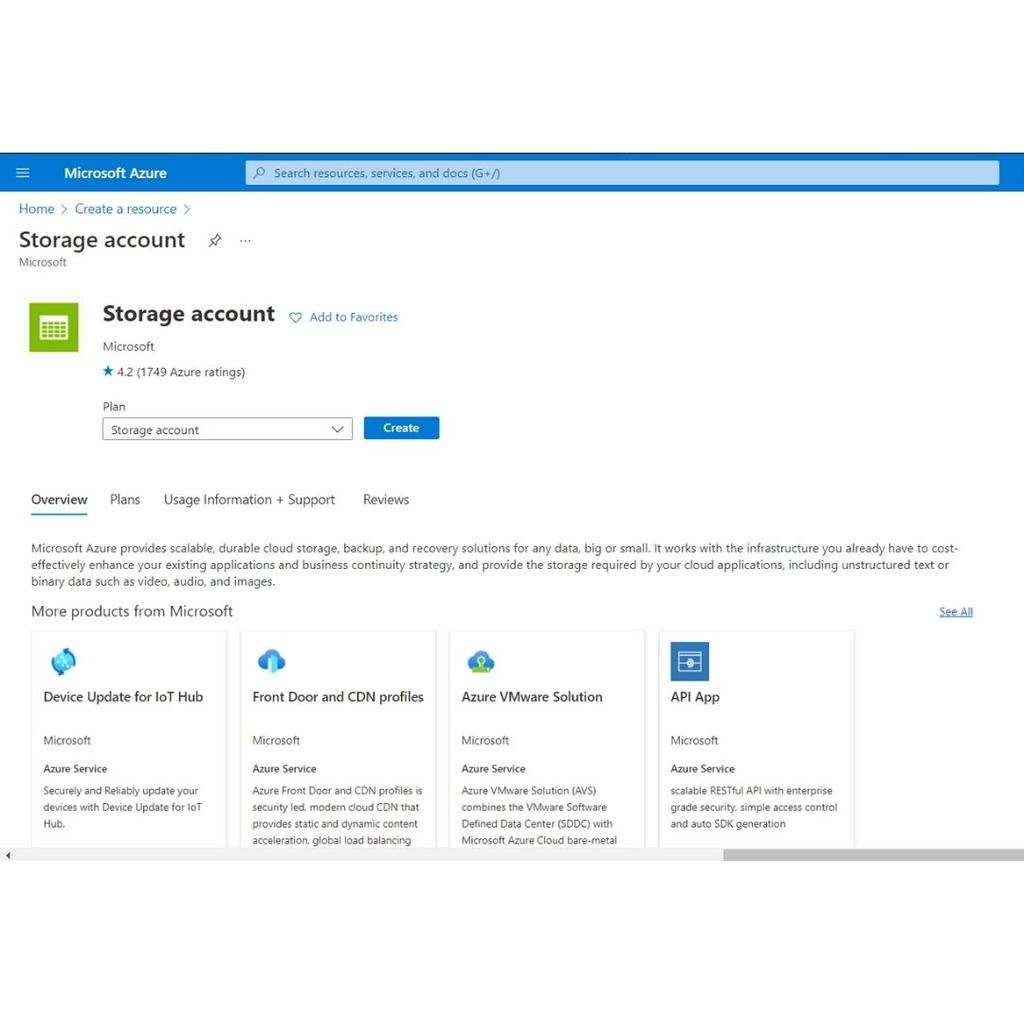 Microsoft Azure - Storage Accounts - GeeksforGeeks
