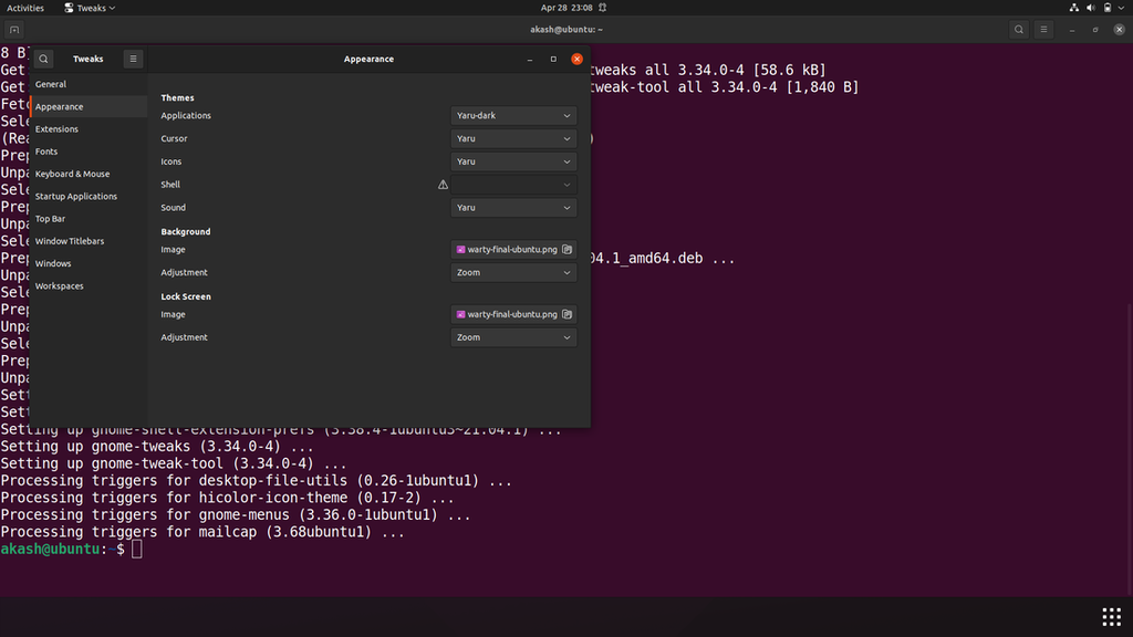 How to Install and Use GNOME Tweaks on Ubuntu? - GeeksforGeeks