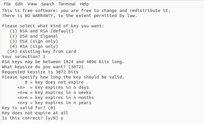 How to generate PGP keys using GnuPG on Linux? - GeeksforGeeks