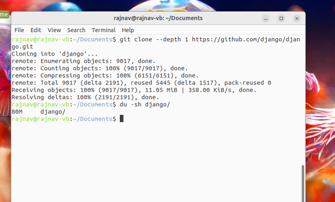 Shallow Clone on Git in Linux - GeeksforGeeks