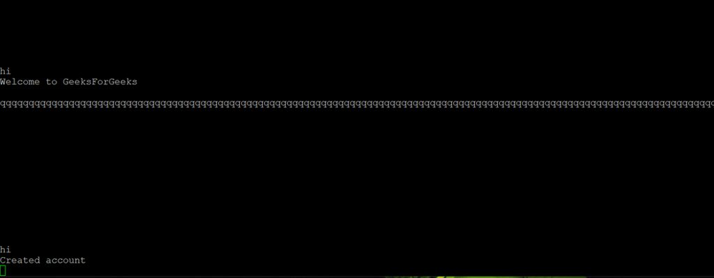 Talk Command In Linux Geeksforgeeks