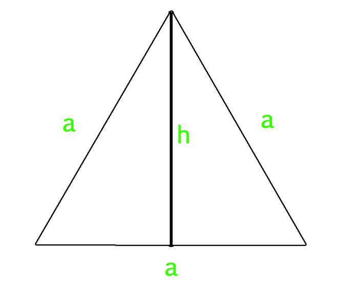 Program to calculate area and perimeter of equilateral triangle ...