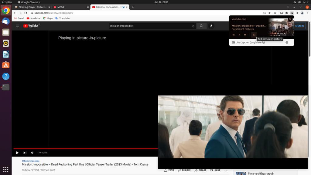 How to Set up Chrome Picture-in-Picture (PiP) mode in Linux - GeeksforGeeks