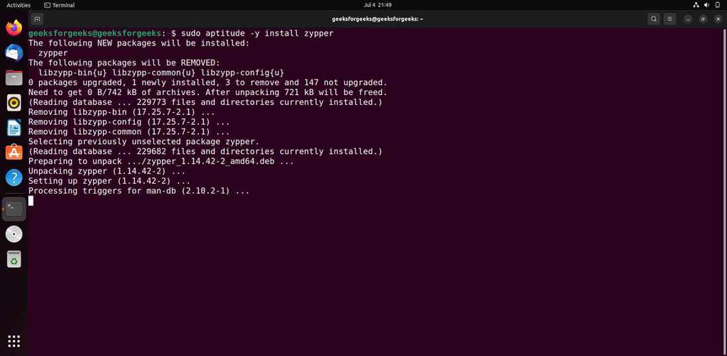 How To Install zypper on Ubuntu - GeeksforGeeks
