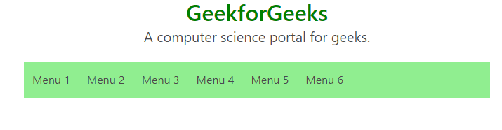 Bulma Navbar Variables - GeeksforGeeks