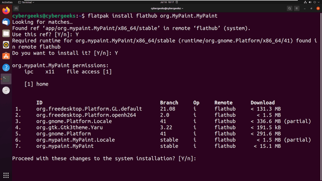 How to Install MyPaint on Ubuntu - GeeksforGeeks