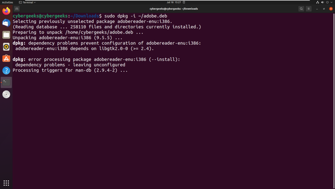 How To Install Adobe Acrobat Reader on Ubuntu - GeeksforGeeks