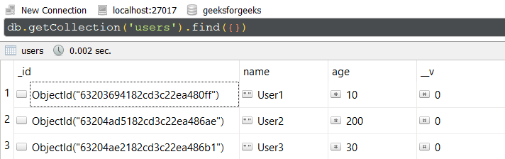 Mongoose Document prototype.get() API - GeeksforGeeks