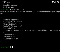 How to Run Node.js with Express on Mobile Devices ? - GeeksforGeeks