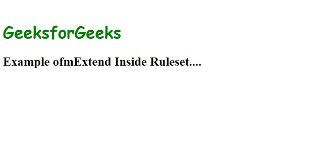 Less.js Extend Syntax & Inside Ruleset - GeeksforGeeks