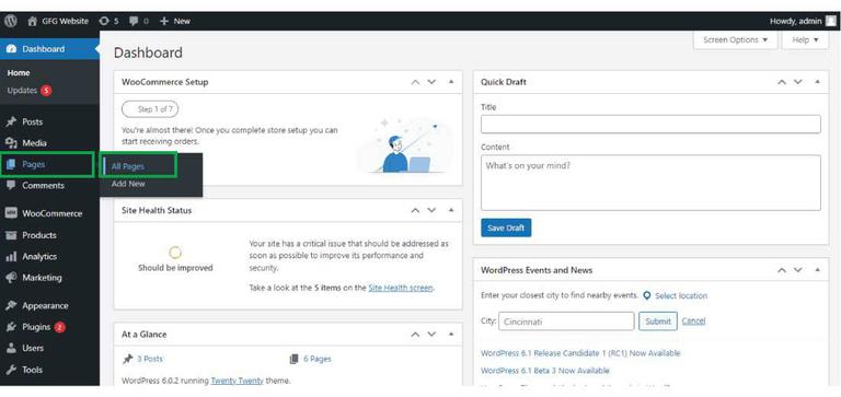 How to Change the WooCommerce Shop Page Title? - GeeksforGeeks