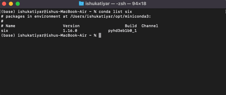 How to Install Python Module Six on MacOS? - GeeksforGeeks