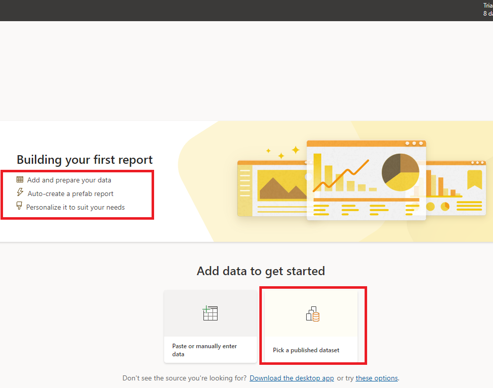 Power BI - How to create a Report in Workspace? - GeeksforGeeks