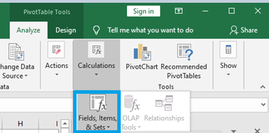 How to Add and Use an Excel Pivot Table Calculated Field? - GeeksforGeeks