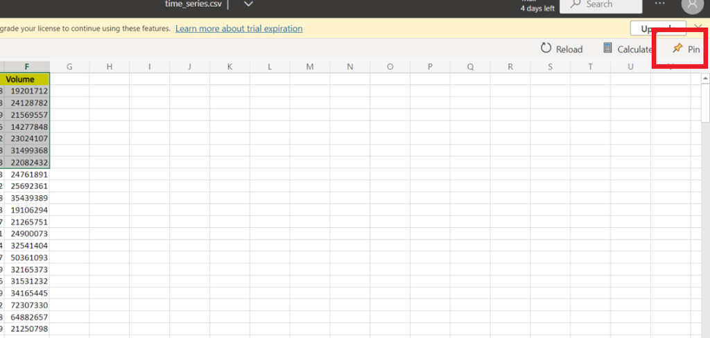 Power BI - Pin Workbooks on the Dashboard - GeeksforGeeks