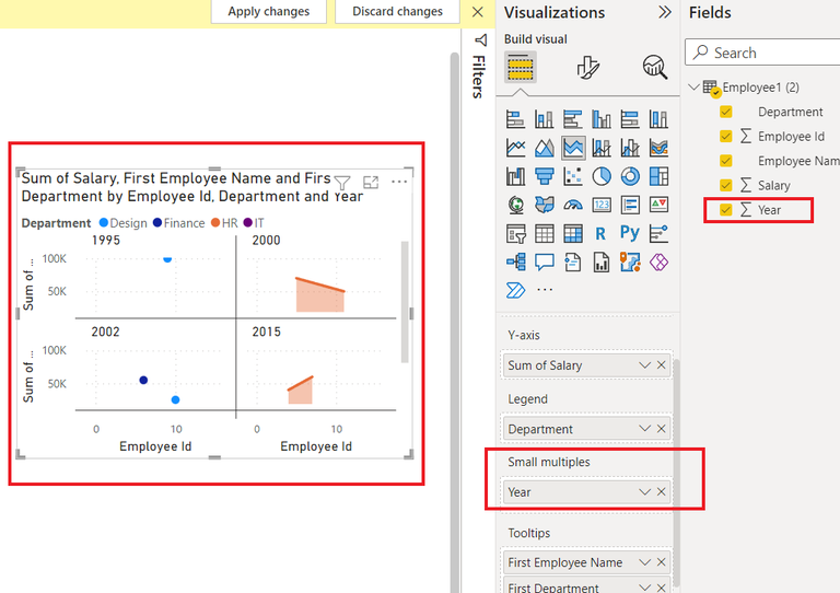 Power BI - How to Create a Stacked Area Chart - GeeksforGeeks