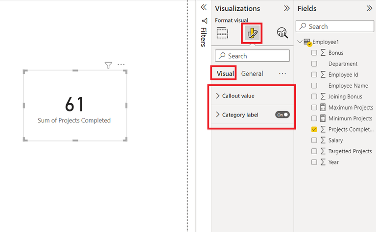 Power BI - How to Format a Card? - GeeksforGeeks