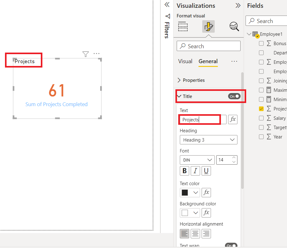 Power BI - How to Format a Card? - GeeksforGeeks