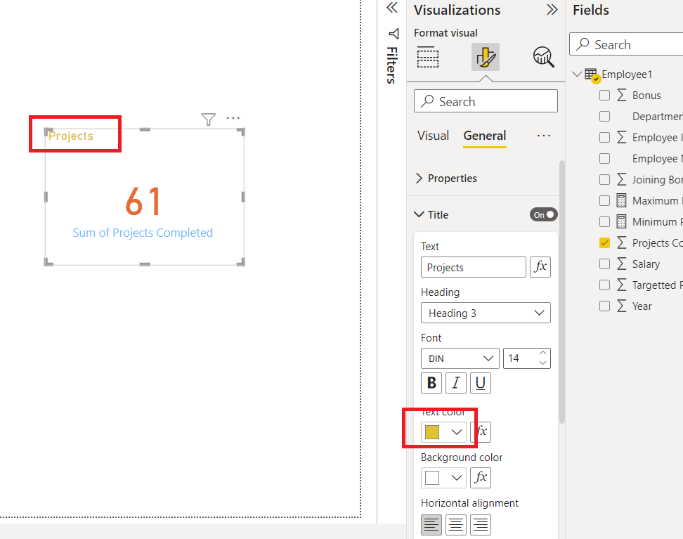 Power BI - How to Format a Card? - GeeksforGeeks