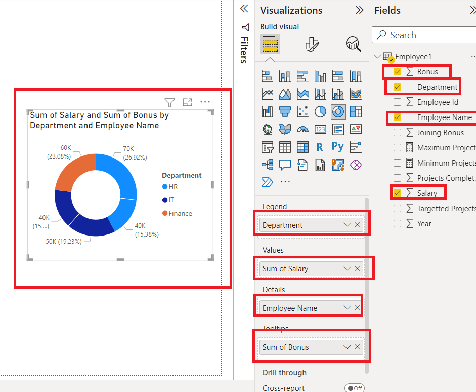 Power BI Format Donut Chart GeeksforGeeks Power BI Format Donut Chart GeeksforGeeks