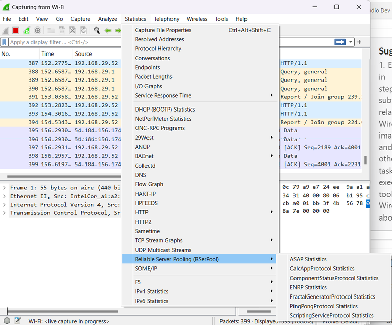 Reliable Server Pooling (RSerPool) in Wireshark - GeeksforGeeks
