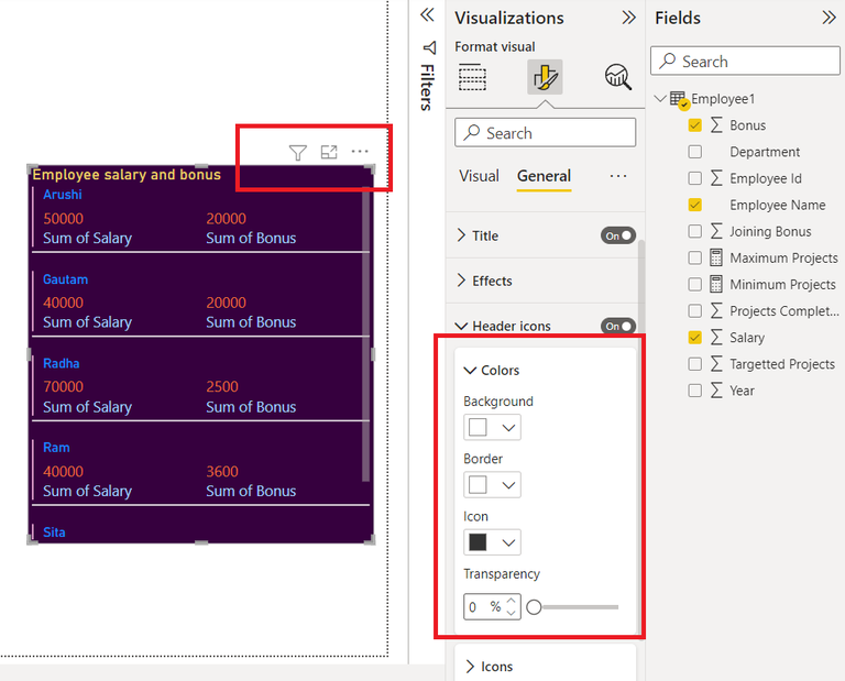 Power BI – Format Multi-Row Card | GeeksforGeeks