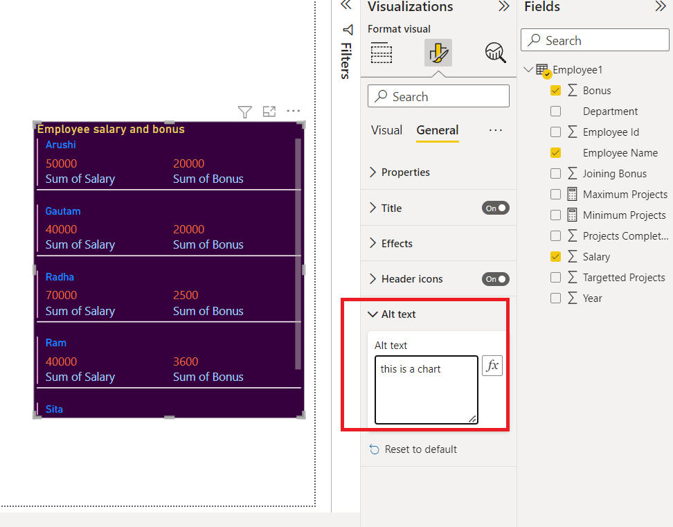 Power BI – Format Multi-Row Card | GeeksforGeeks