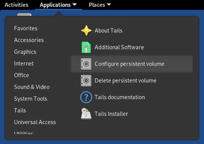 How to create an Encrypted Persistent TailsOS USB? - GeeksforGeeks