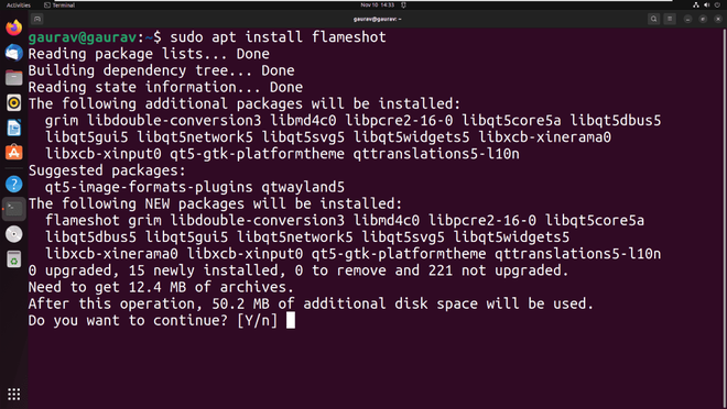 How to Install Flameshot Screenshot Tool in Ubuntu - GeeksforGeeks