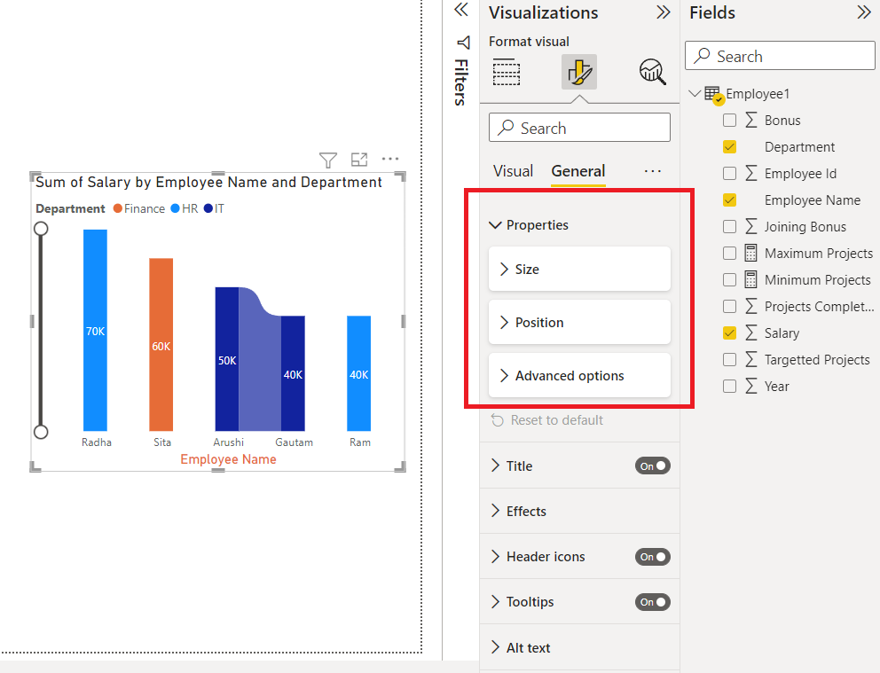 Power BI - Format Ribbon Chart - GeeksforGeeks
