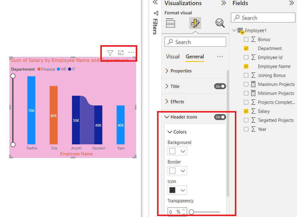 Power BI - Format Ribbon Chart - GeeksforGeeks