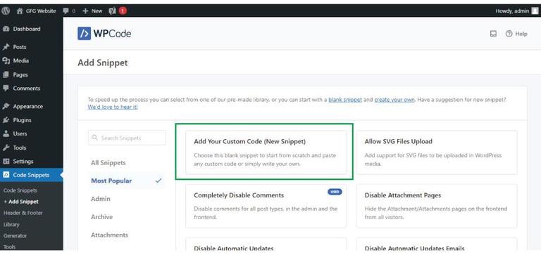 How to Add JavaScript in WordPress Page and Post? - GeeksforGeeks