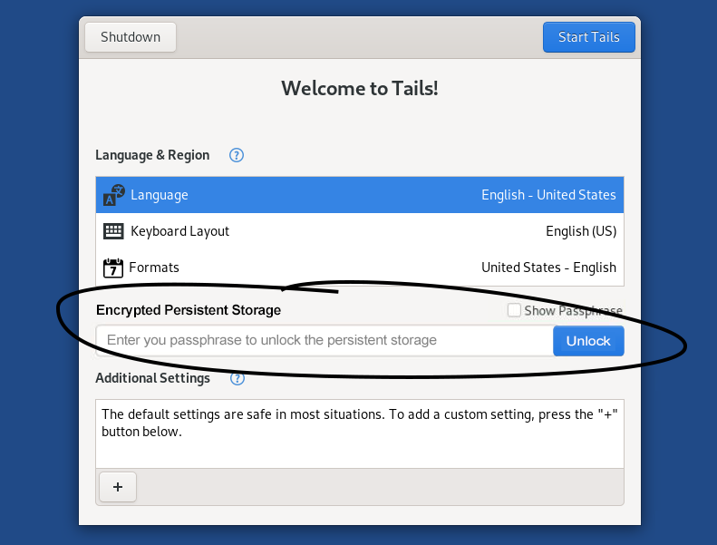How to create an Encrypted Persistent TailsOS USB? - GeeksforGeeks