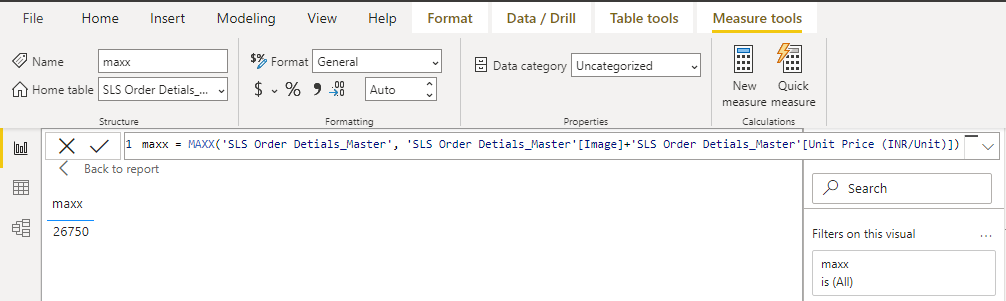 DAX Aggregate Functions in Power BI - GeeksforGeeks