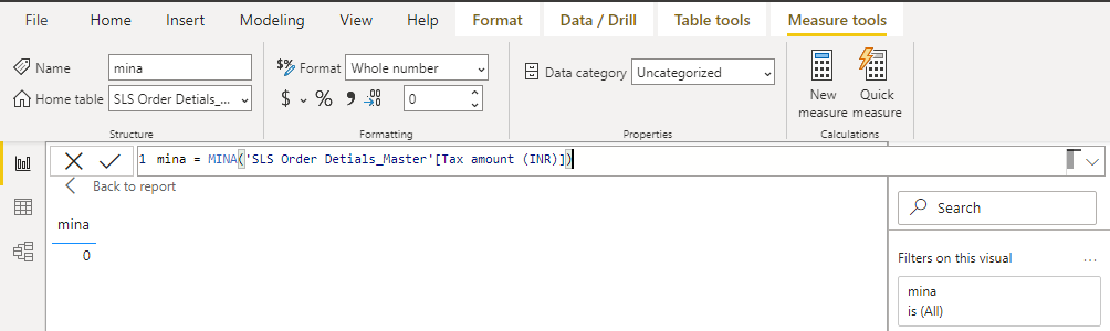 DAX Aggregate Functions in Power BI - GeeksforGeeks