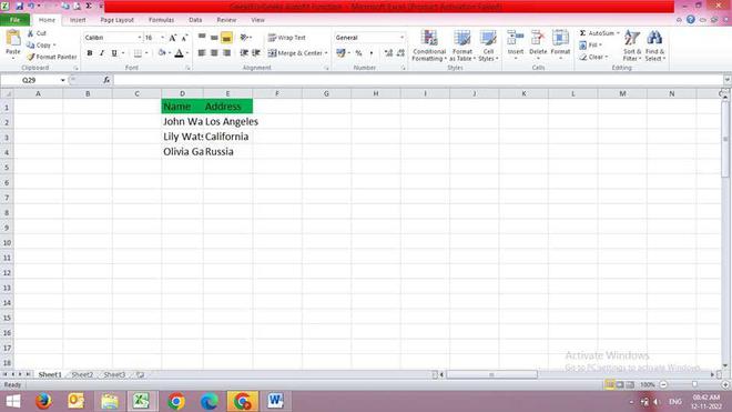 Expand Cells to Fit the Text Automatically in Excel - GeeksforGeeks