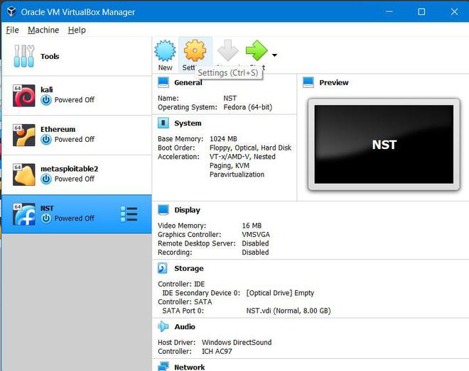 Network Security Toolkit in Virtual Box - GeeksforGeeks